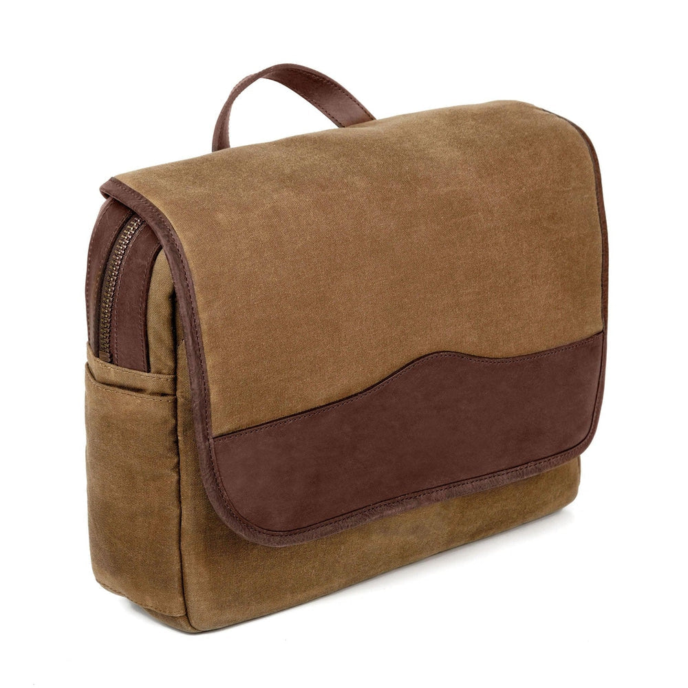 Campaign Waxed Canvas Messenger Bag – Sturdy Brothers