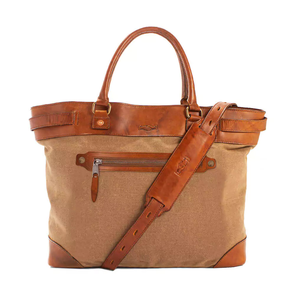Heritage Waxed Canvas Commuter Tote – Sturdy Brothers